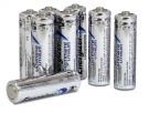 12V DC Reloadable Battery Tube with 8 AA Lithium Batteries Bundle ...