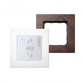 Smoove 1 RTS Pure with Walnut Frame | Warm Your Home with Customizable ...